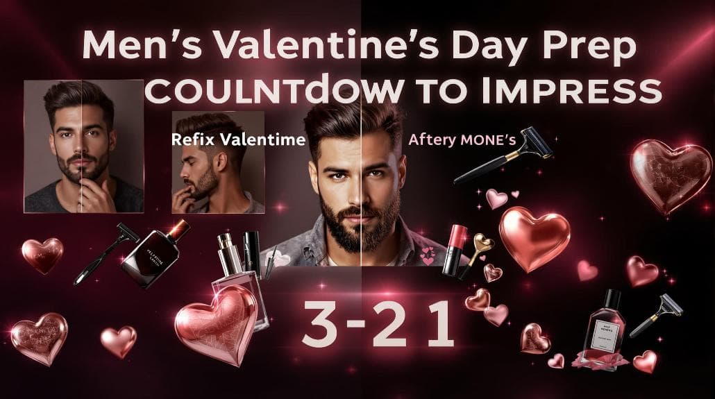 Valentine's Grooming Guide: Look Your Best for Romance