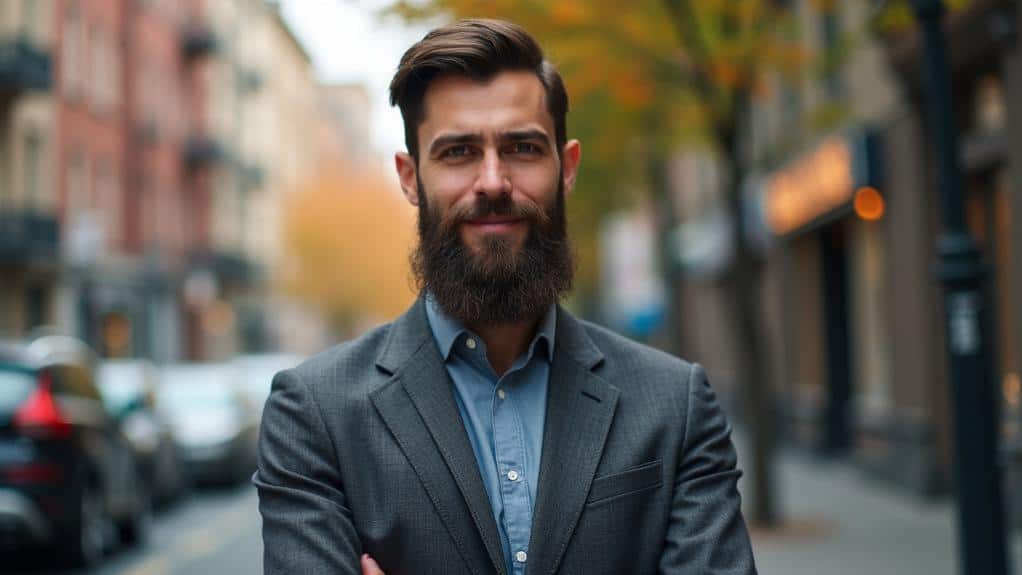 Structured Corporate Beard Trends in 2025